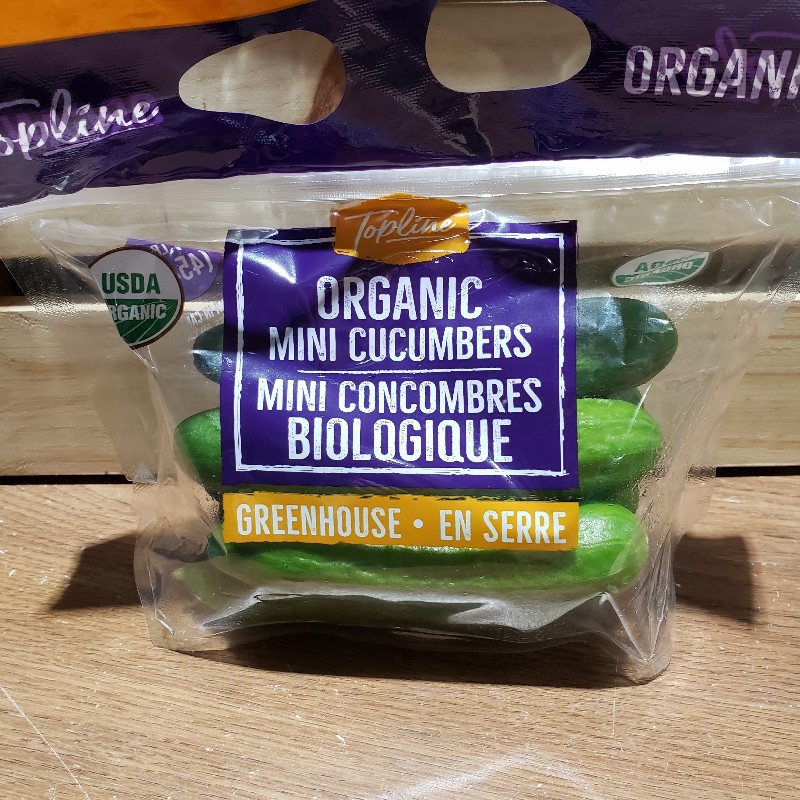 Cucumbers Mini, 6 pack tray