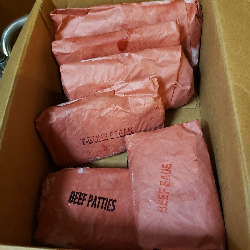 Beef BBQ Box with Burgers - Brookfront