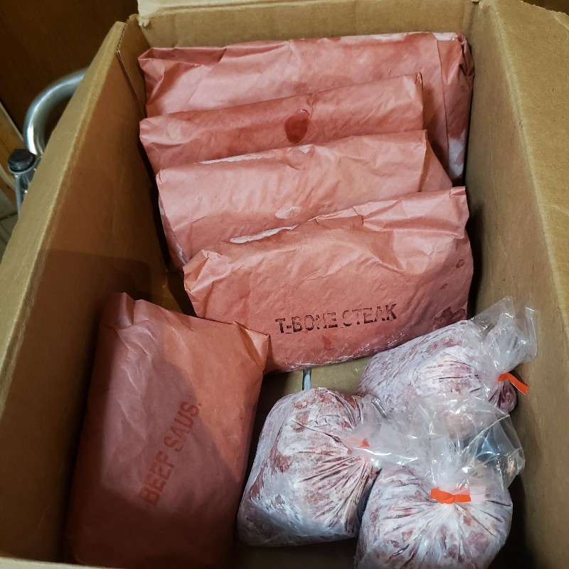 Beef BBQ Box, with Ground beef - Brookfront